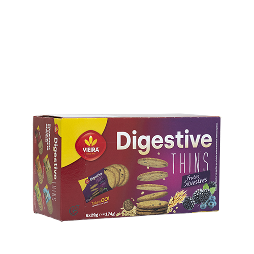 Digestive Thins Biscuits Forest Fruits 174g